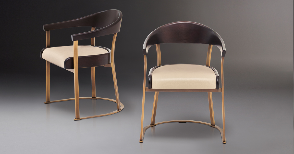 Rachele: Chair in Bronze | Promemoria