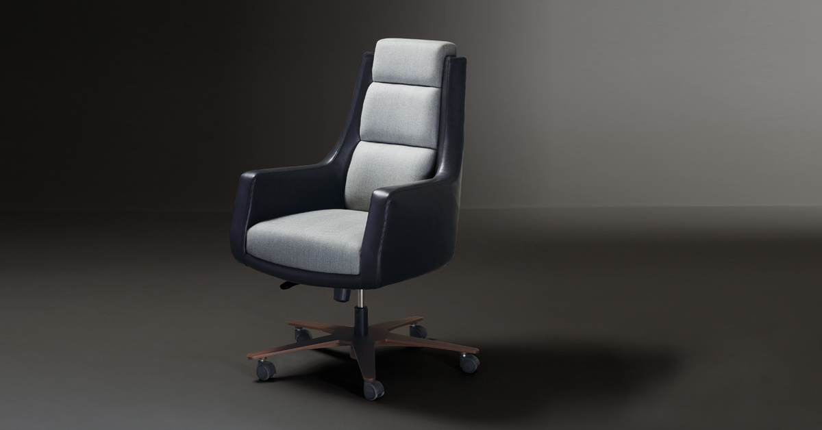 Kate: Office Chair with Wheels | Promemoria