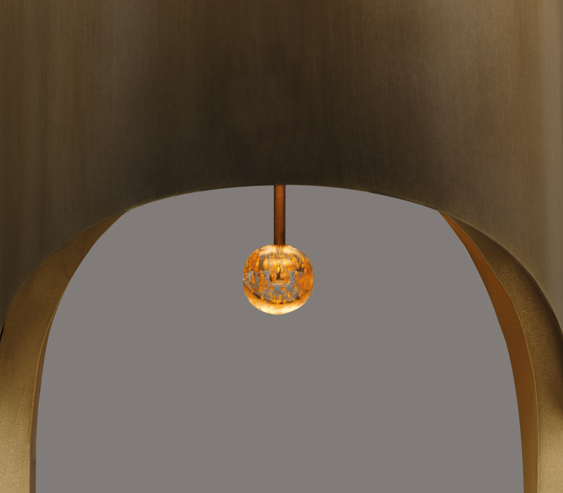 Promemoria | Mimì: Table Lamp in Bronze and Murano Glass