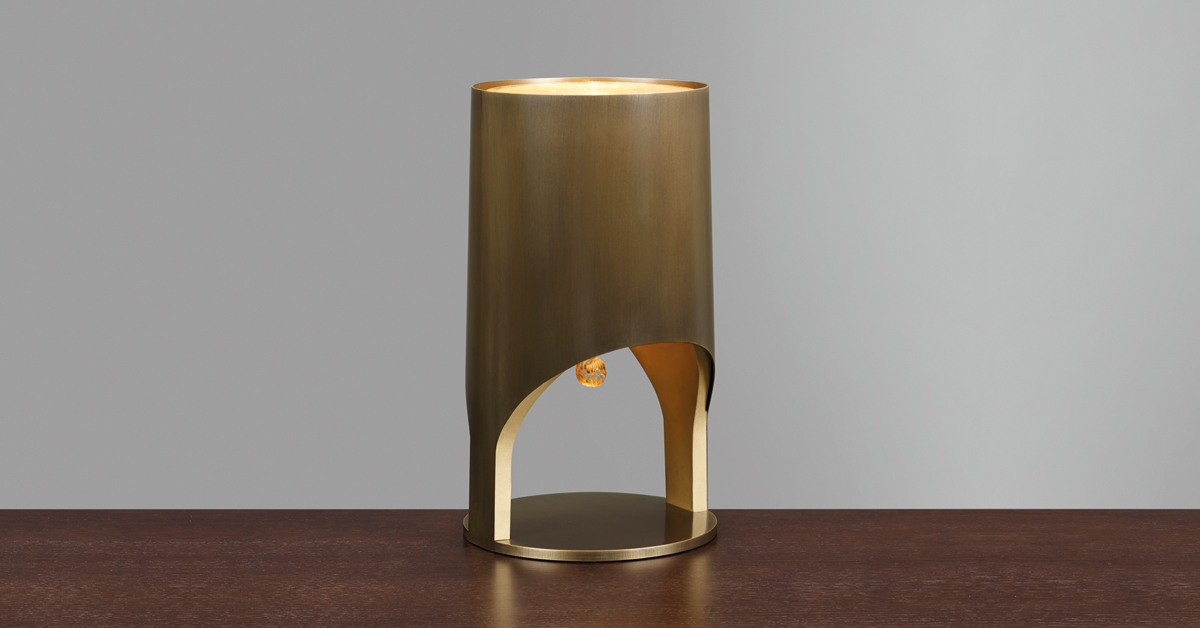 Promemoria | Mimì: Table Lamp in Bronze and Murano Glass