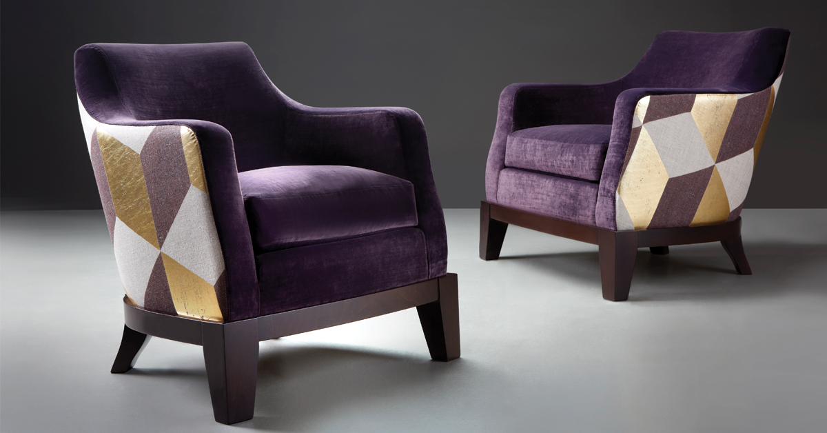 Promemoria | Aziza: Upholstered Beechwood Armchair