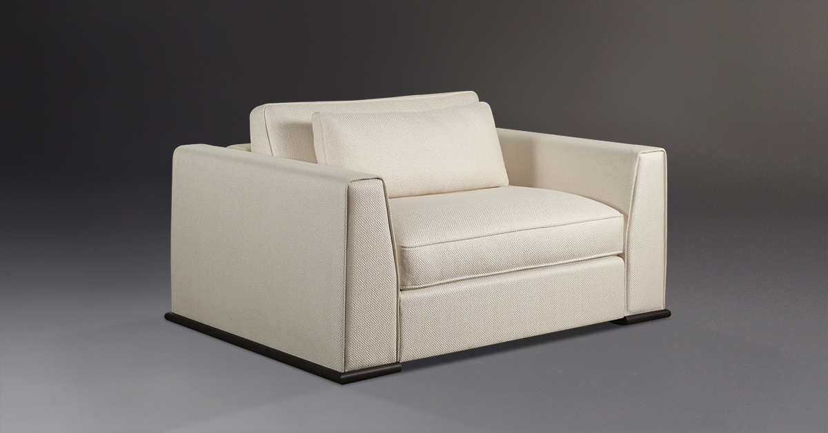 Ulderico: Sofa with Low Backrest | Promemoria