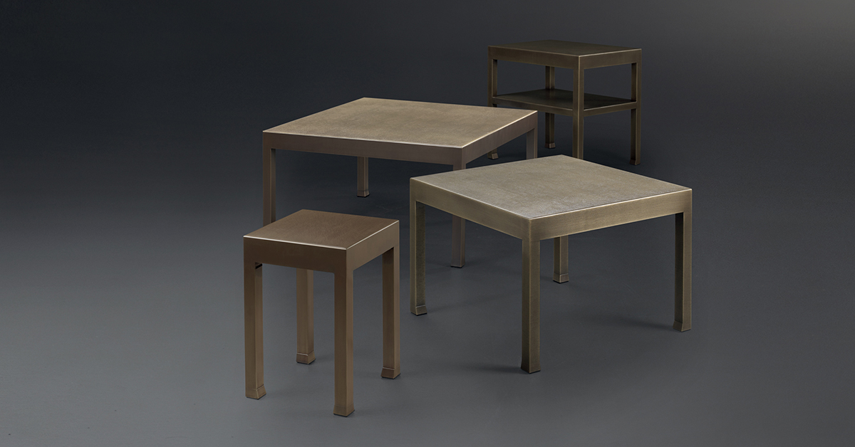 Gong: Small Table in Bronze | Promemoria